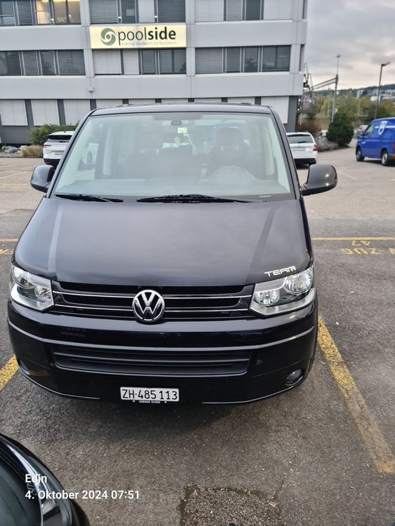 VW T5 Multivan Frisch ab MFK (Gebraucht) in Adlikon b.Regensdf für CHF 16500 – nur Abholung auf ...