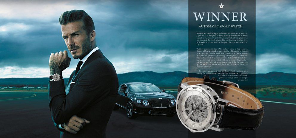 wunderschöne Skeleton Edle Skeleton WINNER Herrenuhr mit Au (Neu und ...