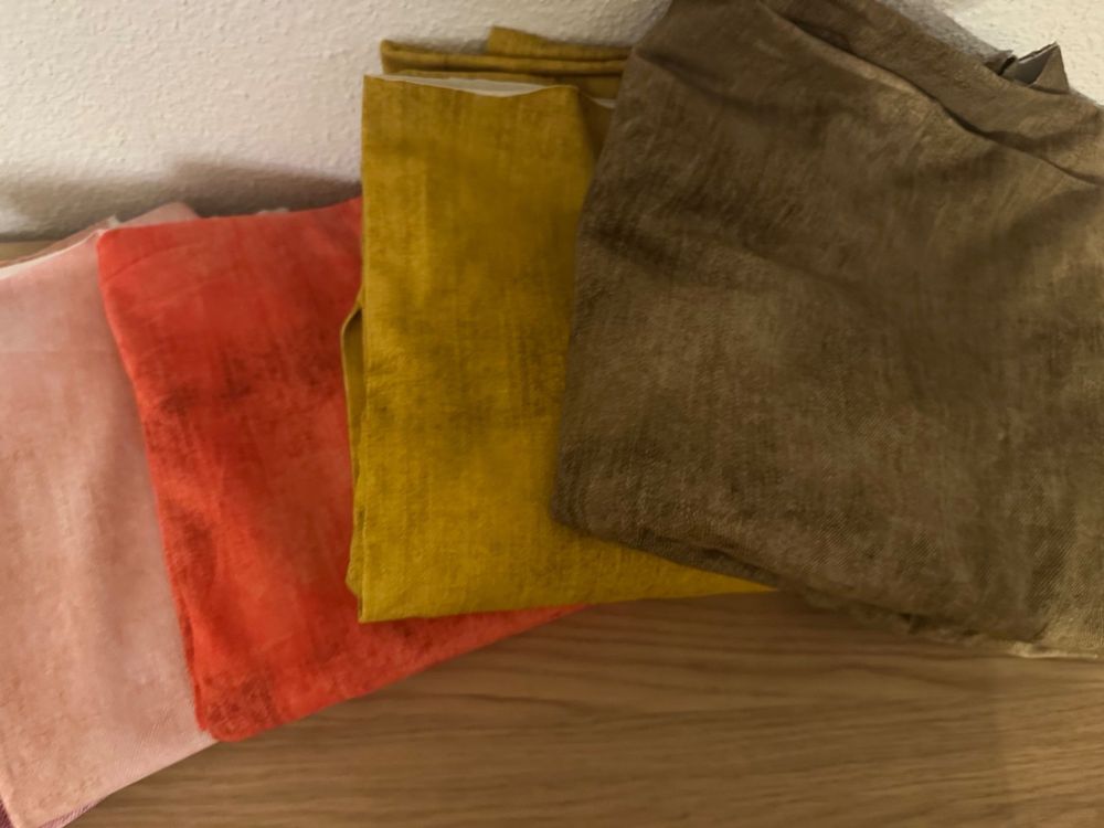 Stoff-Paket (Jeans-Optik-Jersey, Staghorn, Stoffduo) (Neu (gemäss ...