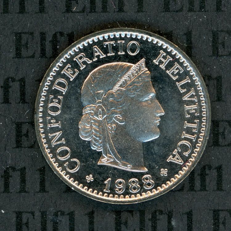 CHF___0.10 1988 stgl * nigelnagelneu! 10 Rappen (Neu (gemäss Beschreibung)) in Widnau für CHF 6 ...