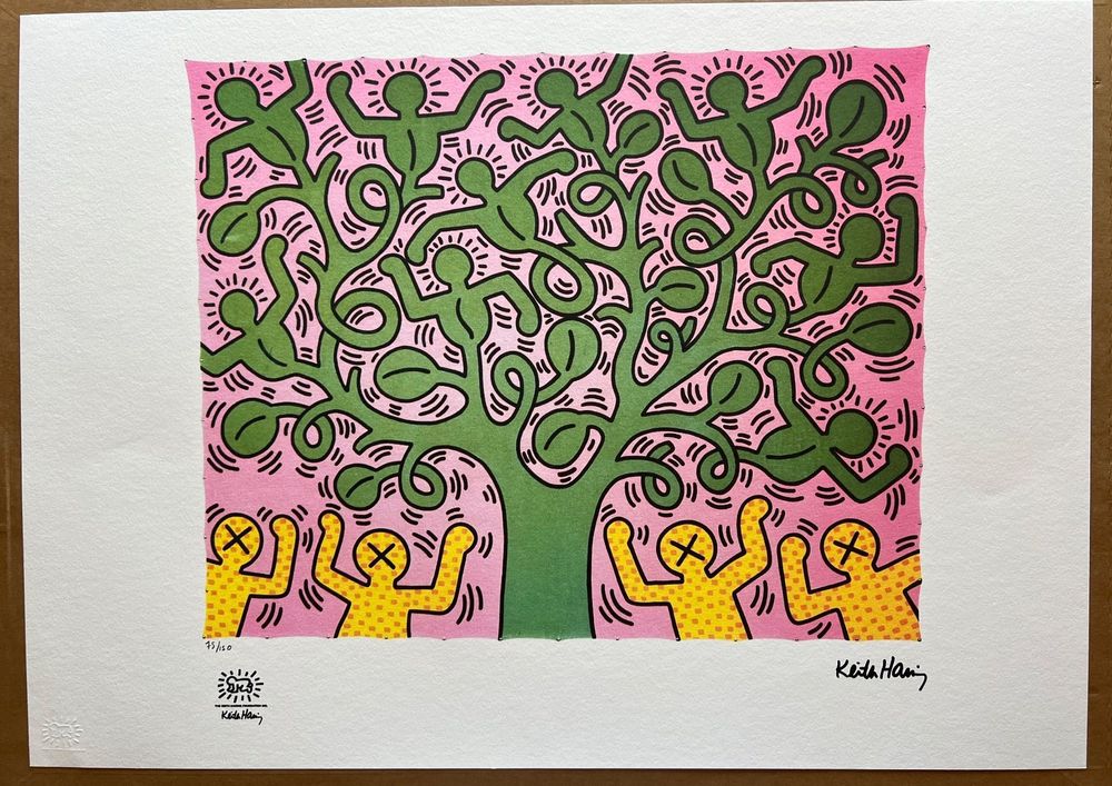 Keith Haring : Tree of Life 75/150 | Kaufen auf Ricardo