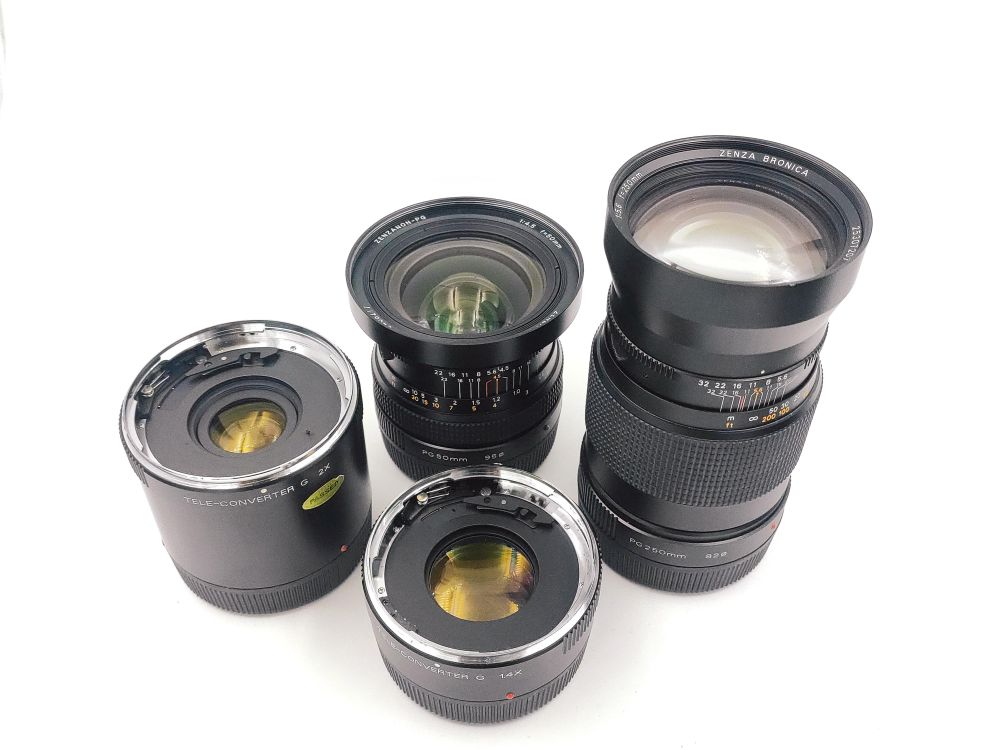 Zenza Bronica GS-1 6x7 Mittelformat Kamera mit viel Zubehör! (Gebraucht ...
