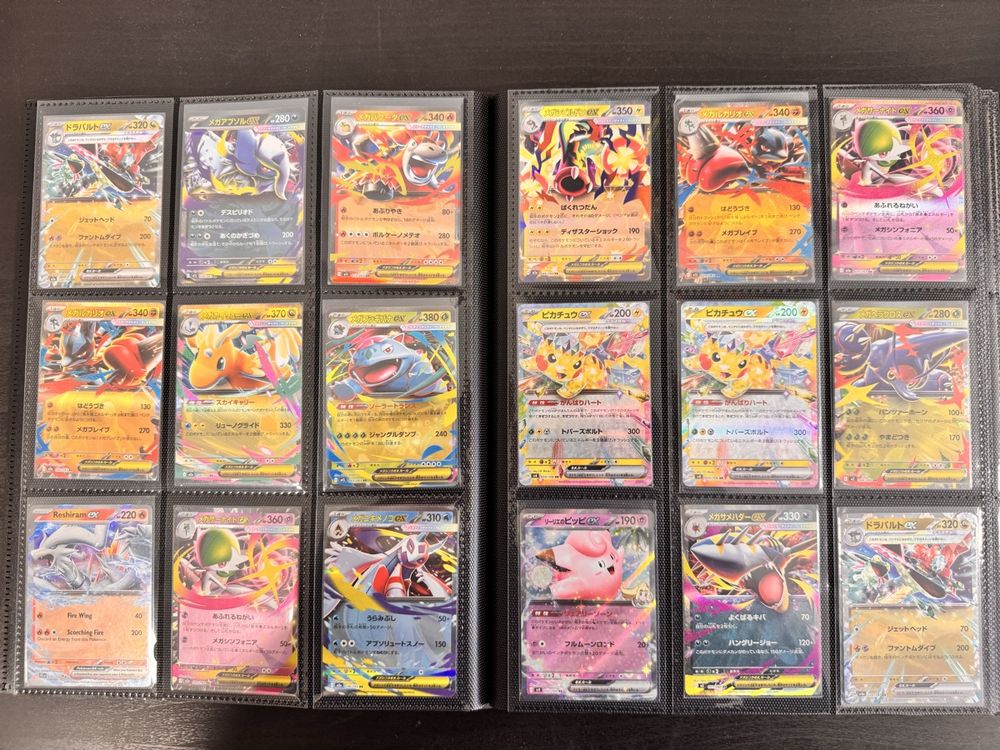 Grosse Pokemon RR, AR Sammlung inkl. Ordner (Neu (gemäss Beschreibung ...