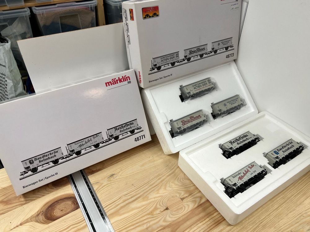 Märklin Bierwagen-Set 48771 + 48773 (Neu und originalverpackt) in ...