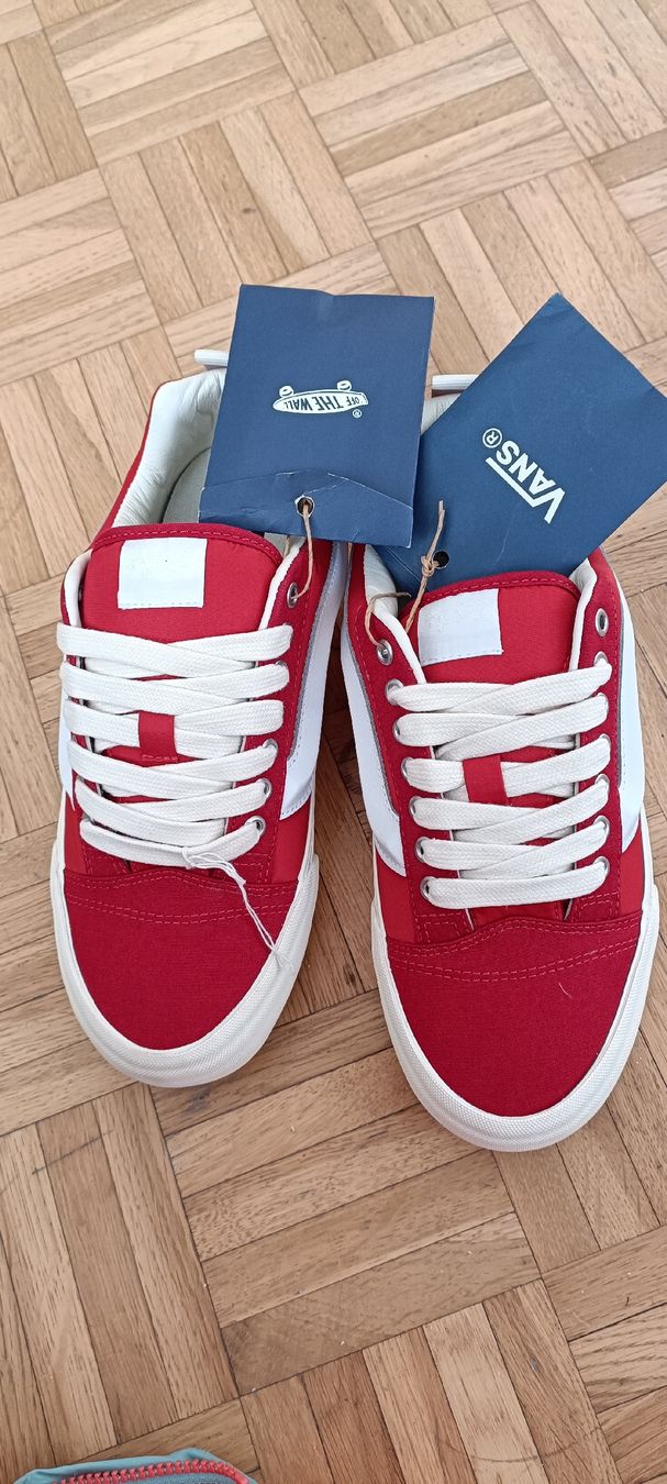 Vans Old Skool Rosse, nuove con etichetta, taglia 42 (Neuf (Voir ...