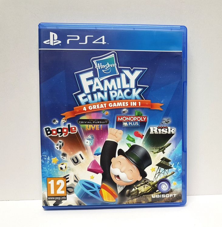 Hasbro Family Fun Pack / 4 Games in 1 PS 4 (Gebraucht) in Schüpfheim für CHF 14.8 – mit ...