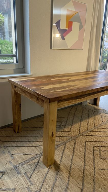 Massiver Holztisch/Esstisch 200x90 | Kaufen auf Ricardo