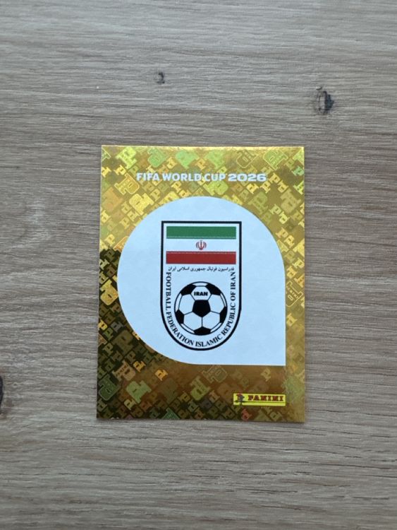 Panini FIFA 2026 Sticker - Iran National Team - Rare! (Neu (gemäss ...