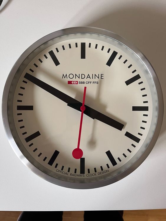 Mondaine SBB Uhr (Gebraucht) in für CHF 75 – mit Lieferung auf Ricardo ...