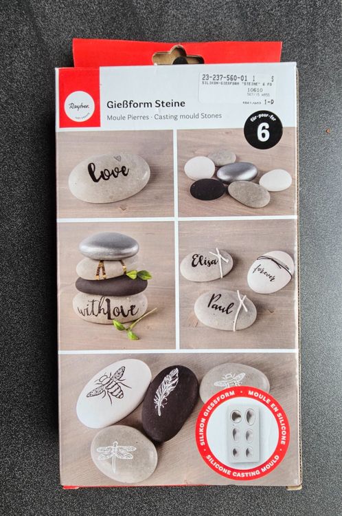 Rayher Giessform Steine Silikonform DIY Basteln... (Gebraucht) in Frutigen für CHF 8 – mit ...