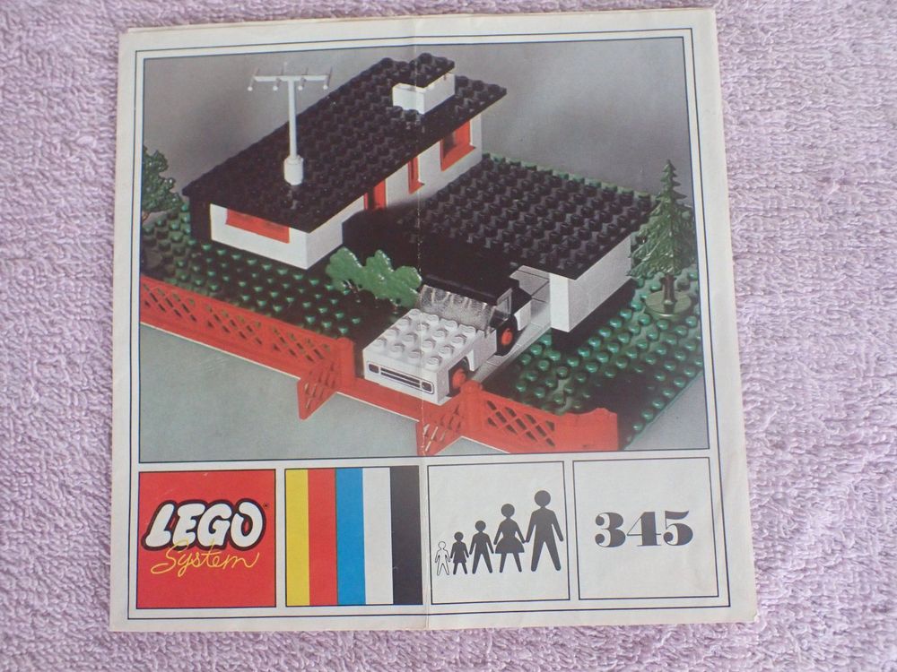 schöne Bauanleitung für LEGO Set 345 | Kaufen auf Ricardo