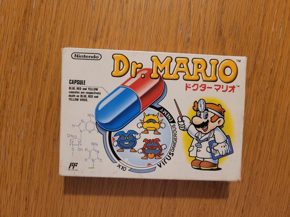 Dr. Mario Famicom OVP NES Jap. Complete (Gebraucht) in Münchenstein für ...