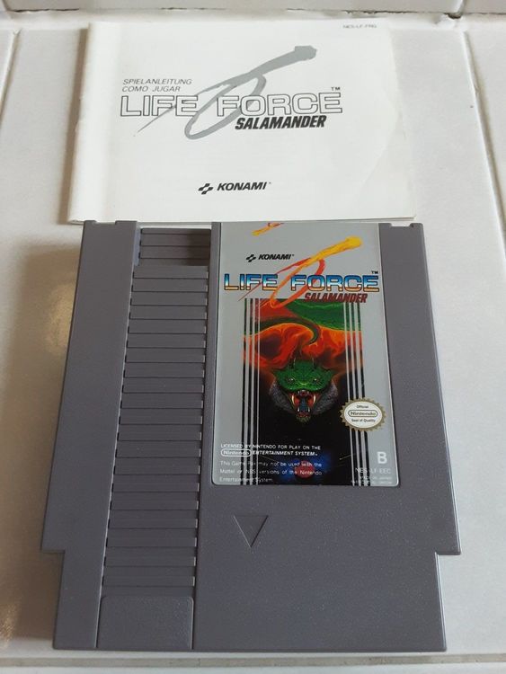 NES Life Force Salamander mit Anleitung (Gebraucht) in Ligornetto für ...