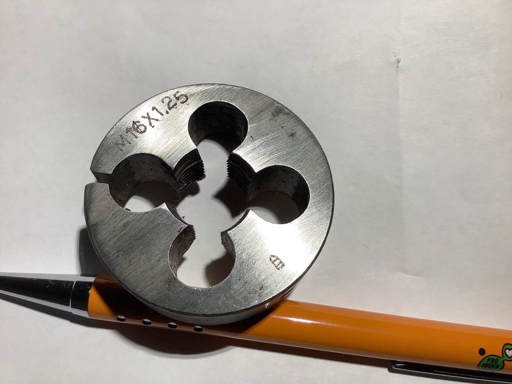 Schneideisen M16x1.25 metr. Feingewinde | Kaufen auf Ricardo