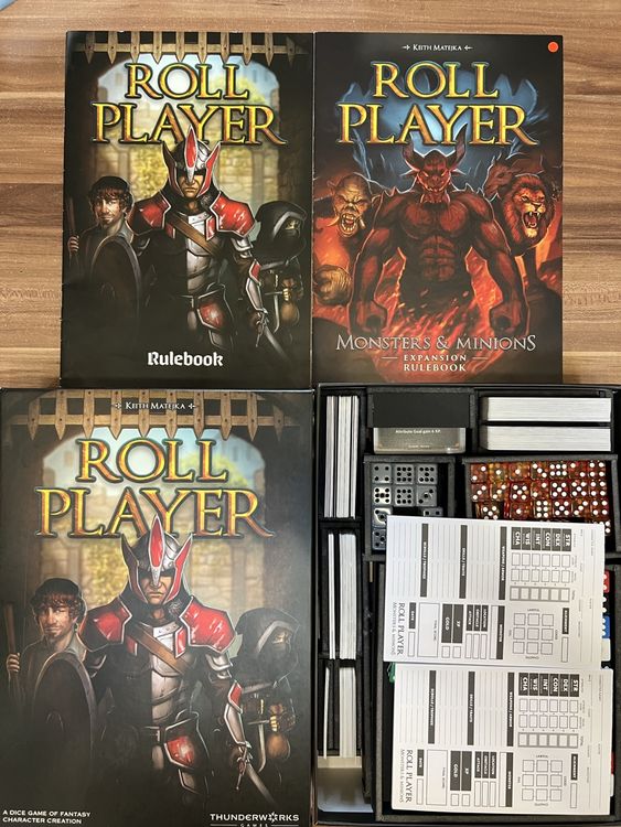 Jeu de rôle Roll Player complet avec extension (Gebraucht) in Chamoson ...