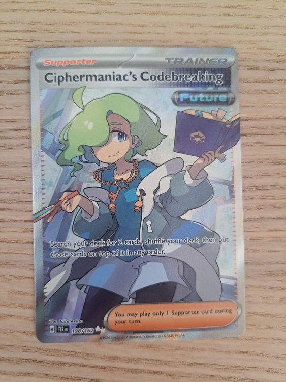 Carte Pokémon Ciphermaniac 198/162 | Kaufen auf Ricardo