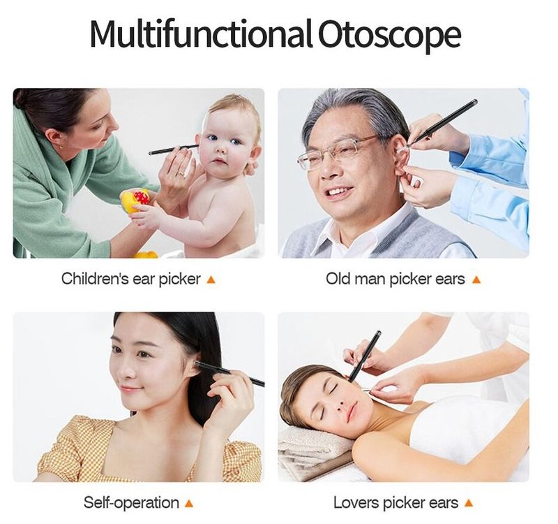 5,5mm Smart Visual Ohrreiniger Otoskop Kamera Ohr | Kaufen auf Ricardo