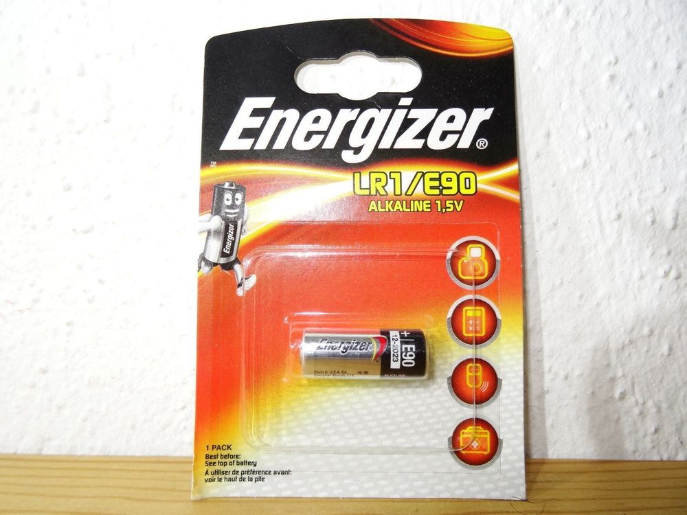 Energizer LR1 / E90 / N / Lady 1,5 Volt (Neu und originalverpackt) in ...