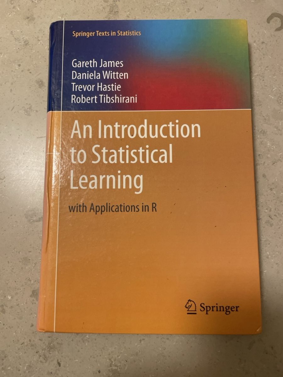 "An Introduction to Statistical Learning" Top Zustand! (Gebraucht) in Zürich für CHF 5 – mit ...