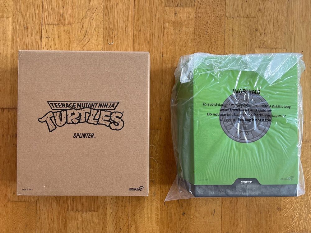 Splinter Teenage Mutant Ninja Turtles Ultimates Super7 | Kaufen auf Ricardo