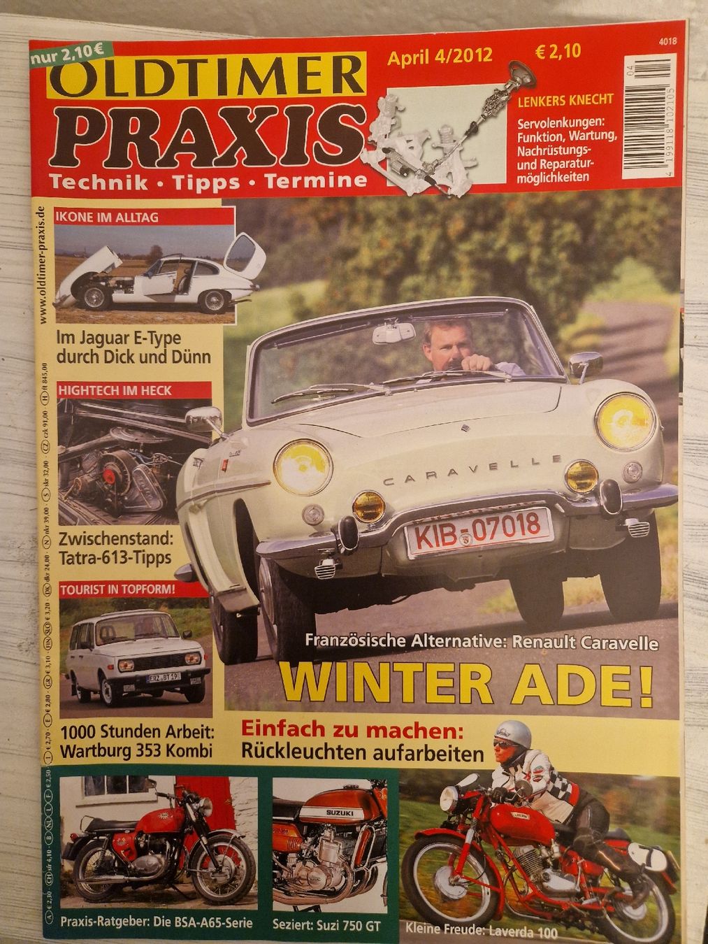 Renault Caravelle Laverda 100 Jaguat E-Type BSA A64 Suzi 750 (Gebraucht ...