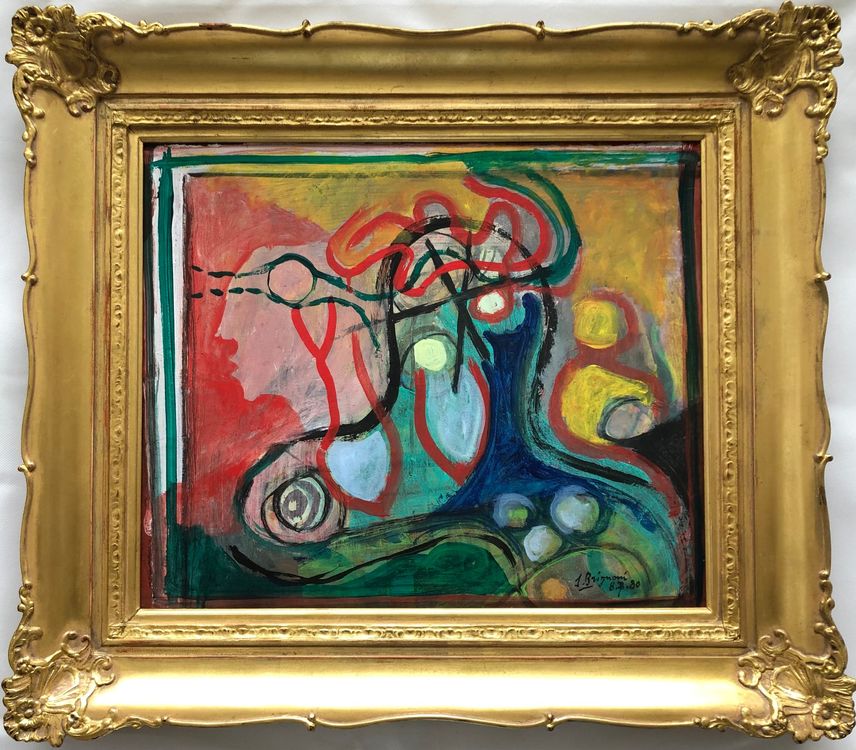 Highlight: Serge BRIGNONI (1903-2002), grosses Originalwerk! (Gebraucht ...