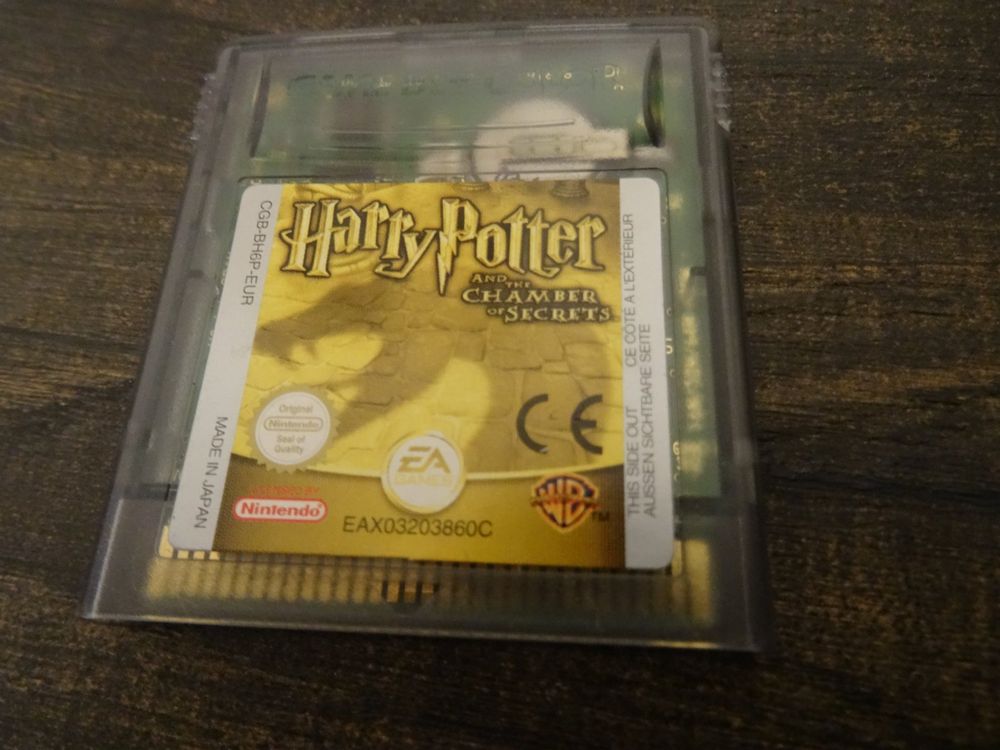 Harry Potter and the Chamber of Secrets GAMEBOY COLOR (Gebraucht) in ...