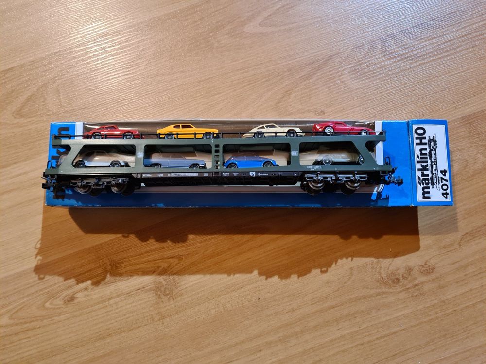 Märklin 4074 Autotransportwagen DB | Kaufen auf Ricardo