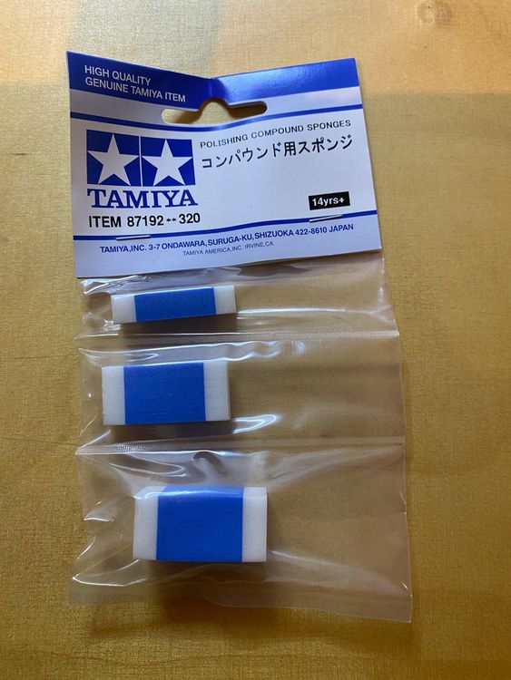 TAMIYA POLISHING COMPOUND SPONGES | Kaufen auf Ricardo