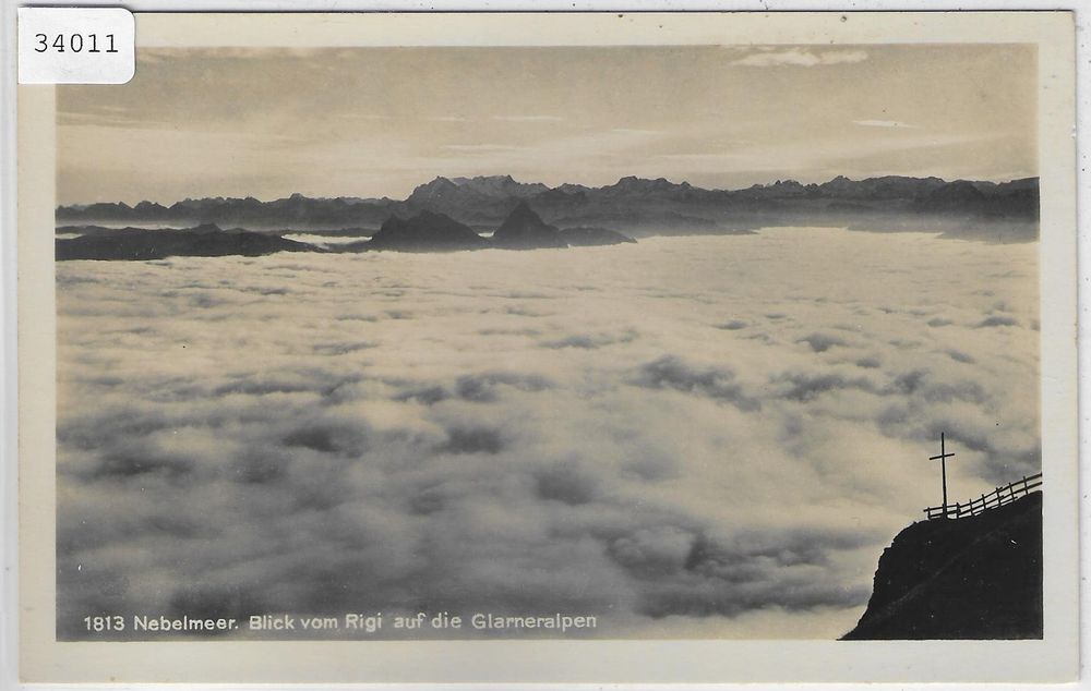Nebelmeer - Blick vom Rigi auf die Glarneralpen | Kaufen auf Ricardo