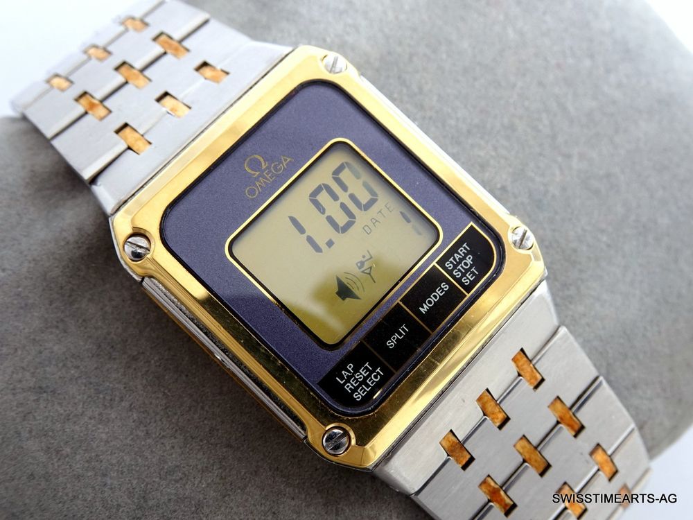OMEGA EQUINOXE 1980ER REVERSO MULTIFUNKTION BICOLOR SAMMLER (Defekt) in ...