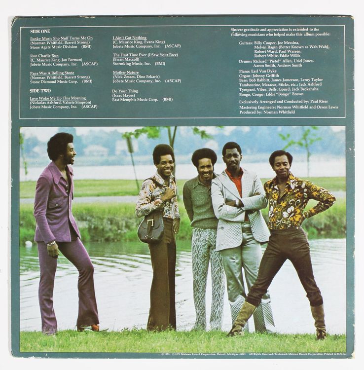 Vinyl LP THE TEMPTATIONS - ALL DIRECTIONS - SOUL FUNK 1972 (Gebraucht ...