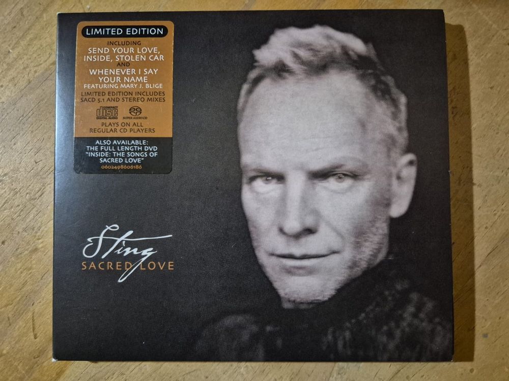STING - SACRED LOVE - SACD (Gebraucht) in Basel für CHF 16 – mit ...