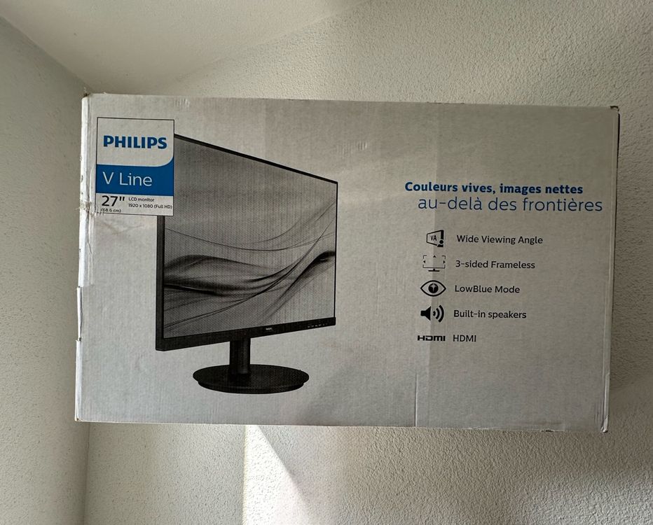 Monitor Philips 271V8LA/00 (1920 x 1080 Pixel, 27") 75hz (Neu (gemäss ...