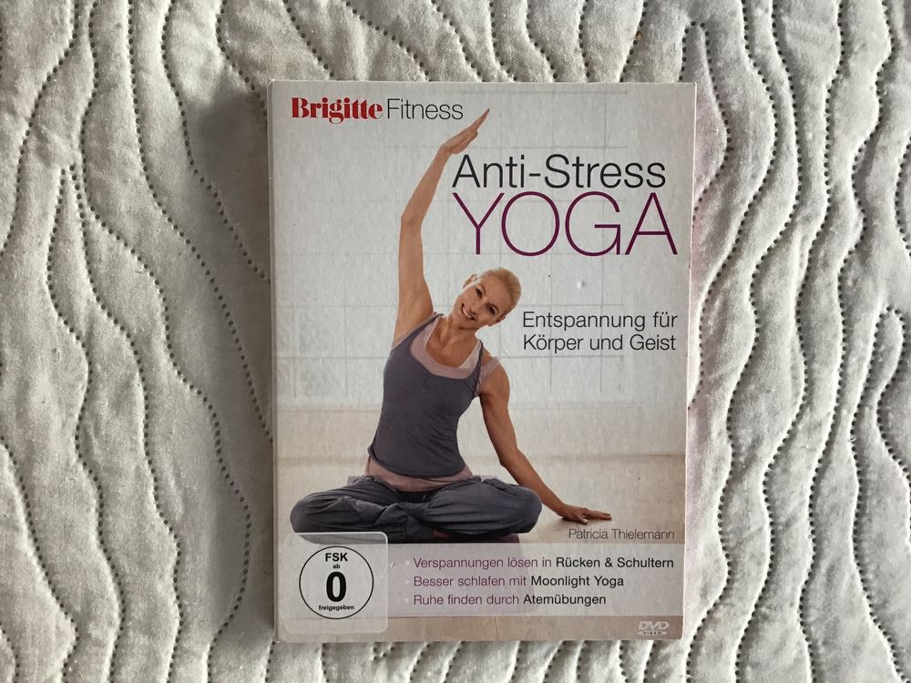 Anti-Stress YOGA DVD Brigitte Fitness Patricia Thielemann (Gebraucht ...