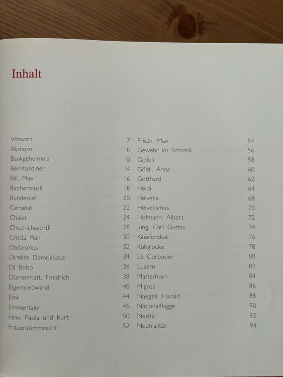 SCHWEIZ BUCH | Kaufen auf Ricardo