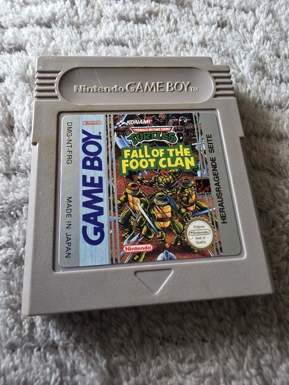 Jeu Game Boy Turtles: Fall of the Foot Clan (Gebraucht) in Lausanne für ...