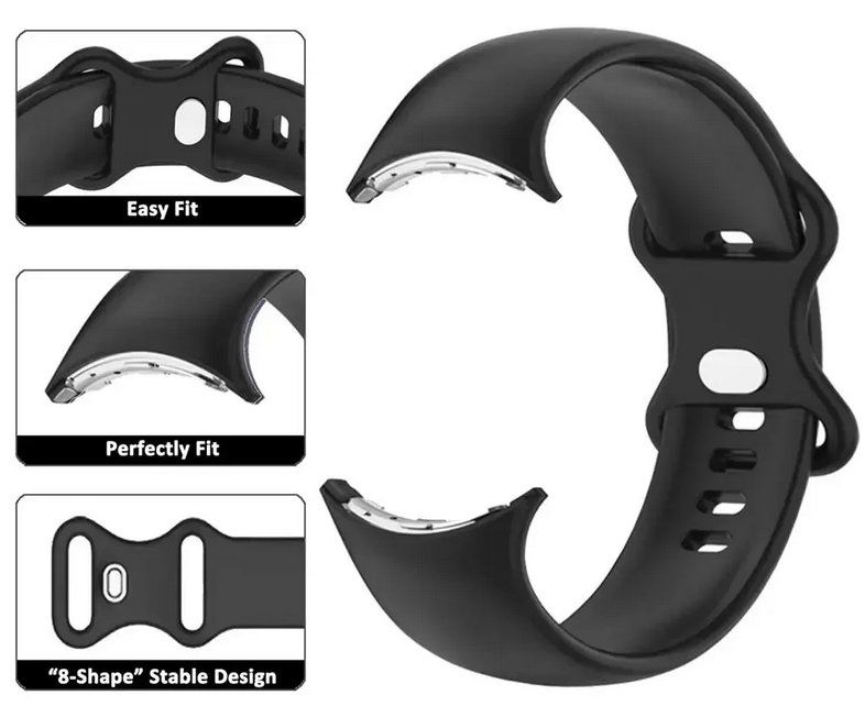 Band aus Silikon Sport für Google Pixel Watch 4 3 2 (Neu und ...