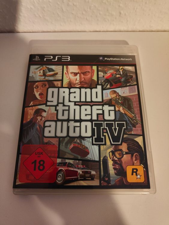 GTA 4 Grand Theft Auto IV - PS3 Spiel + Map | Kaufen auf Ricardo