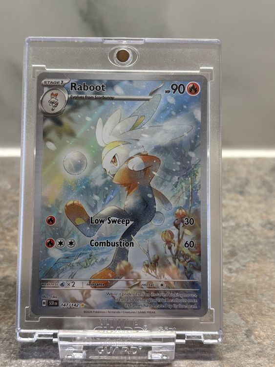Pokémon-Karte: Kickerlo (Raboot) 147/142 – Stellar Crown (Neu (gemäss ...