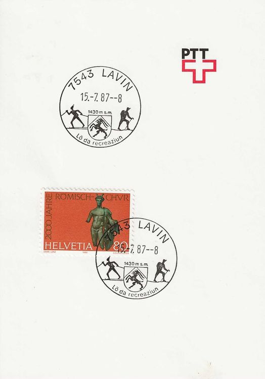 7543 Lavin - 15.07.87 | Kaufen auf Ricardo