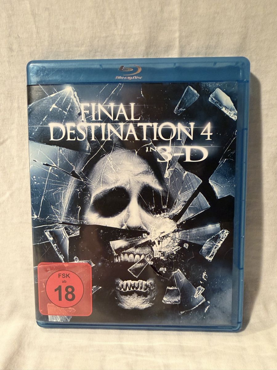 Final Destination 4, 2D + 3D Blu-ray mit 3D Brille (Gebraucht) in ...