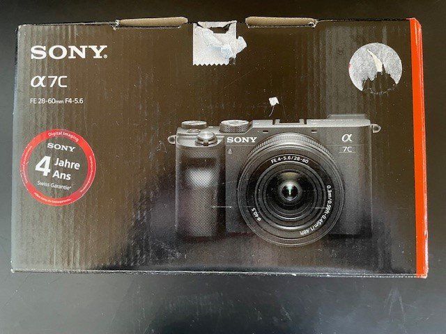 SONY Alpha 7C Kit, 28-60mm, Schwarz (ILCE-7CLB) (Gebraucht) in Basel ...