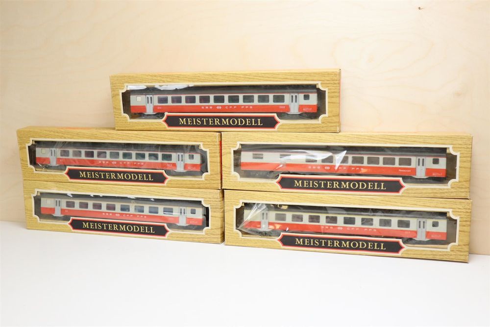 Liliput 5 x SBB Swiss Express Wagen Set (Gebraucht) in Winterthur für CHF 91 – mit Lieferung auf ...