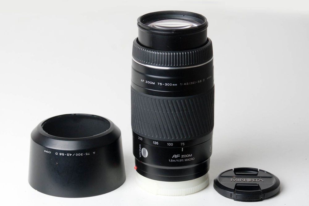 Minolta AF 75-300mm f4,5-5,6 D TOP (Gebraucht) in Jona für CHF 35 – mit ...