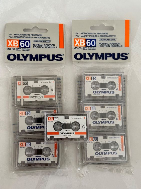 Olympus XB 60 Micro Cassetten 7 Stk (Neu und originalverpackt) in ...