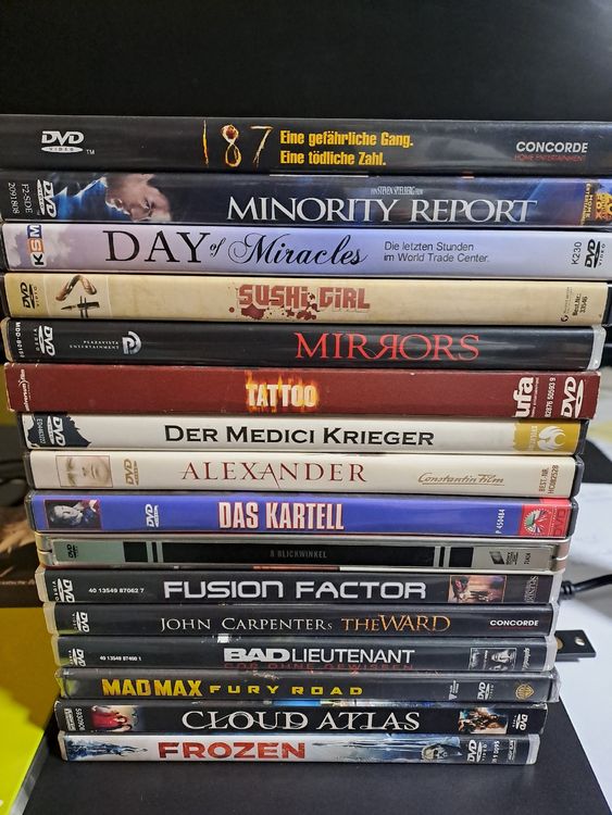 53 DVDs Filme Action Thriller Komödie Horror Fantasy uvm. (Gebraucht ...