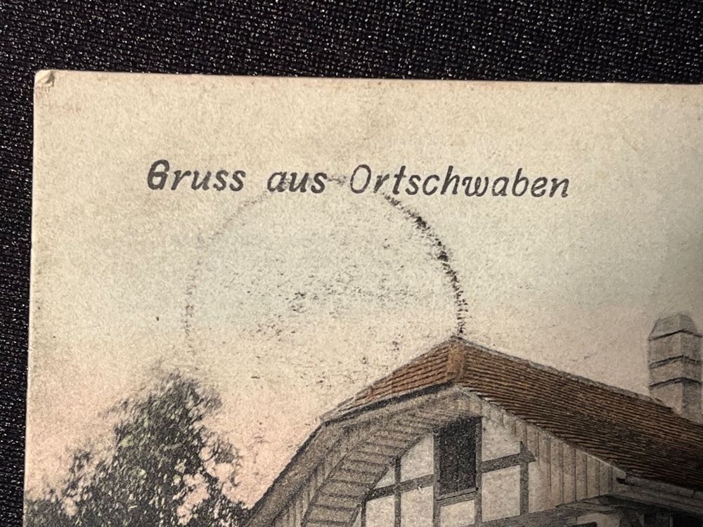 Alte Postkarte Gruss aus Ortschwaben | Kaufen auf Ricardo