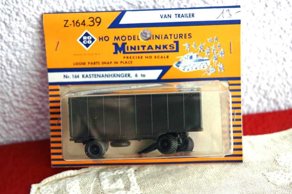 Roco Minitanks H0 (Flak, Kanone, Sattelschlepper etc.) OVP (Neu und ...