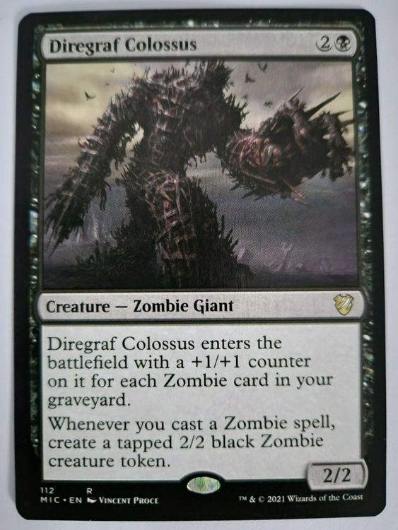MTG - Diregraf Colossus / Düstergrab- Koloss (Gebraucht) in Fislisbach ...